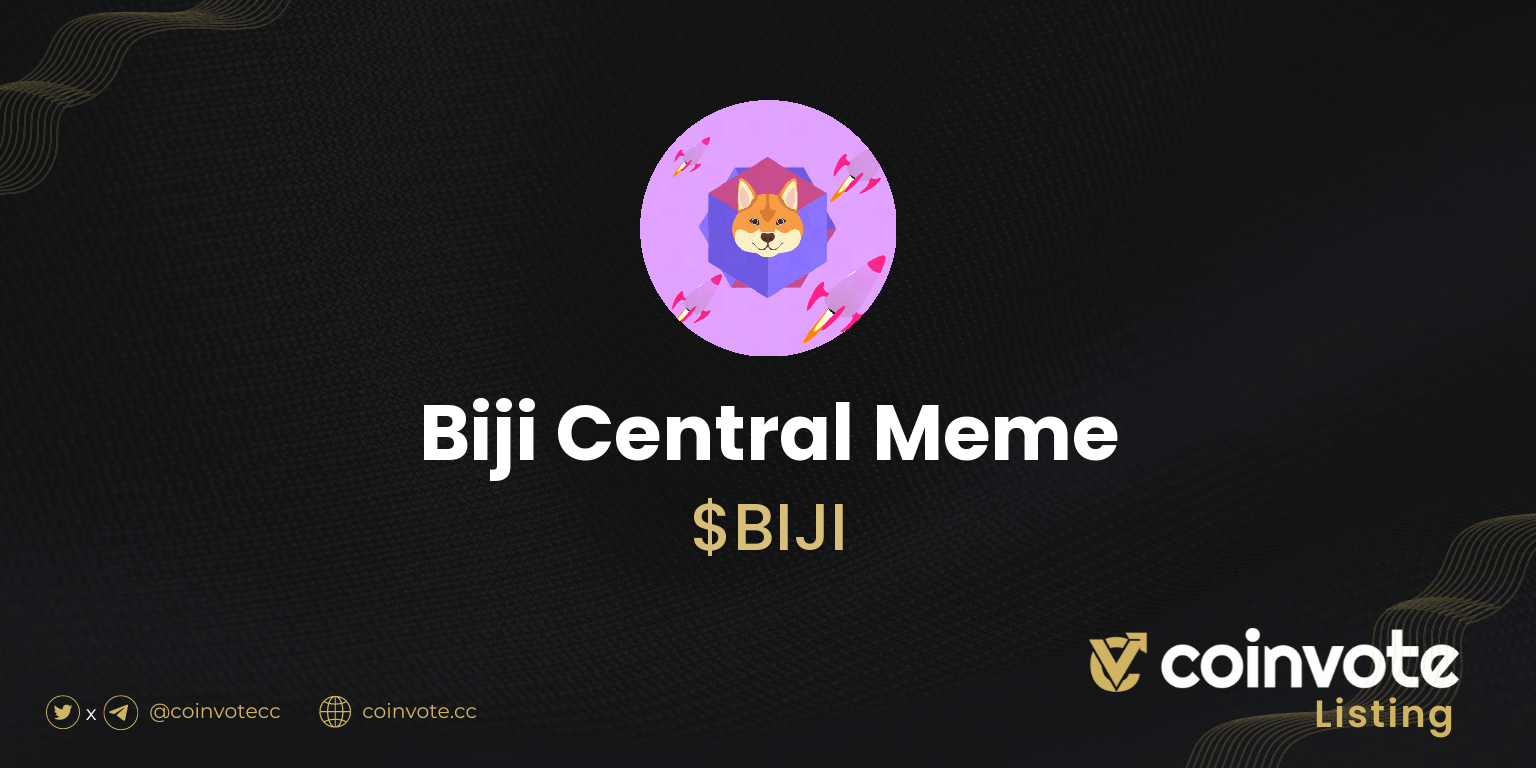 Biji Central Meme (BIJI, 0 Votes): Live Chart, Latest News, and ...
