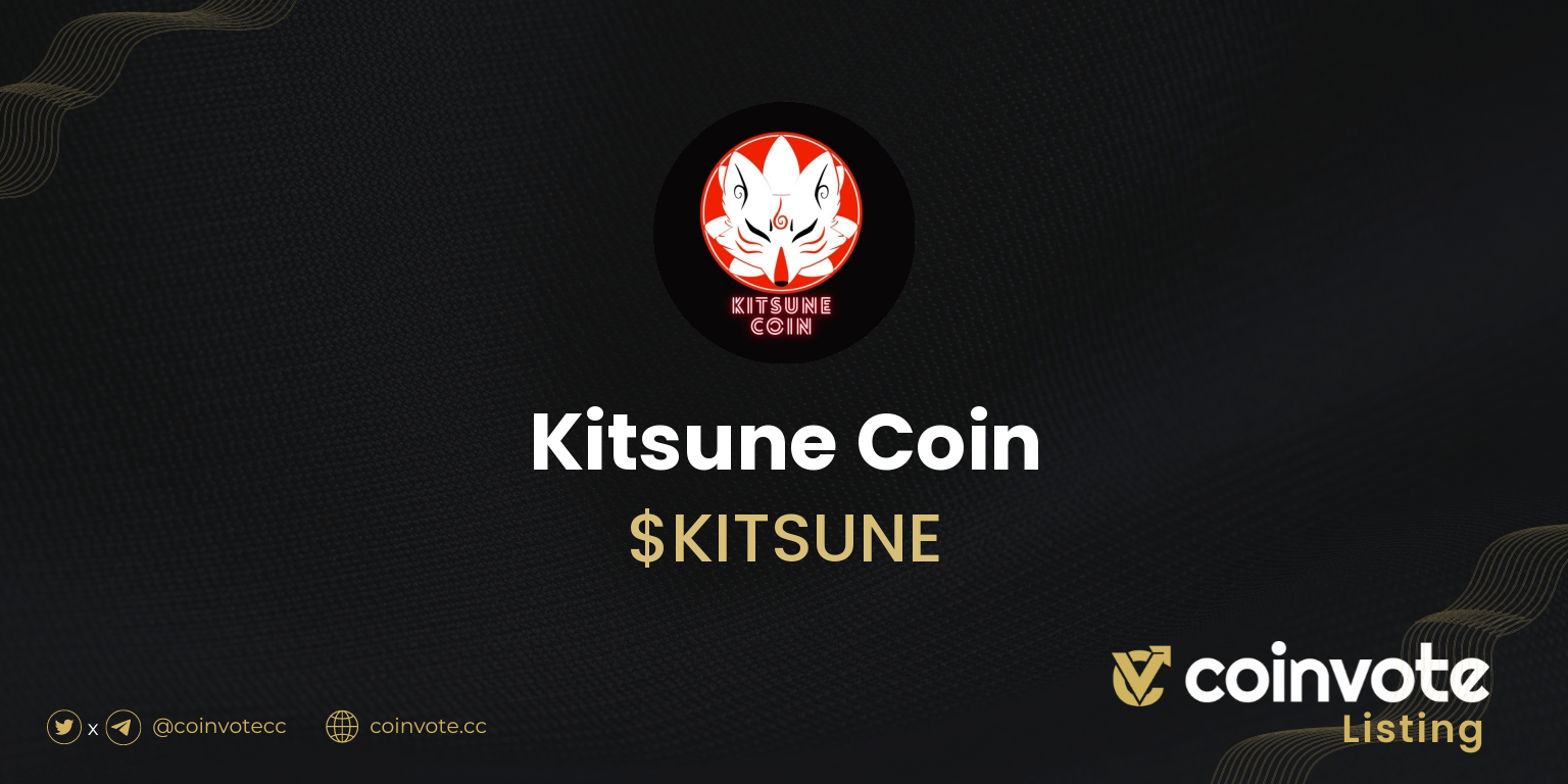 Kitsune Coin (KITSUNE) price today, chart, market cap & news | Coinvote