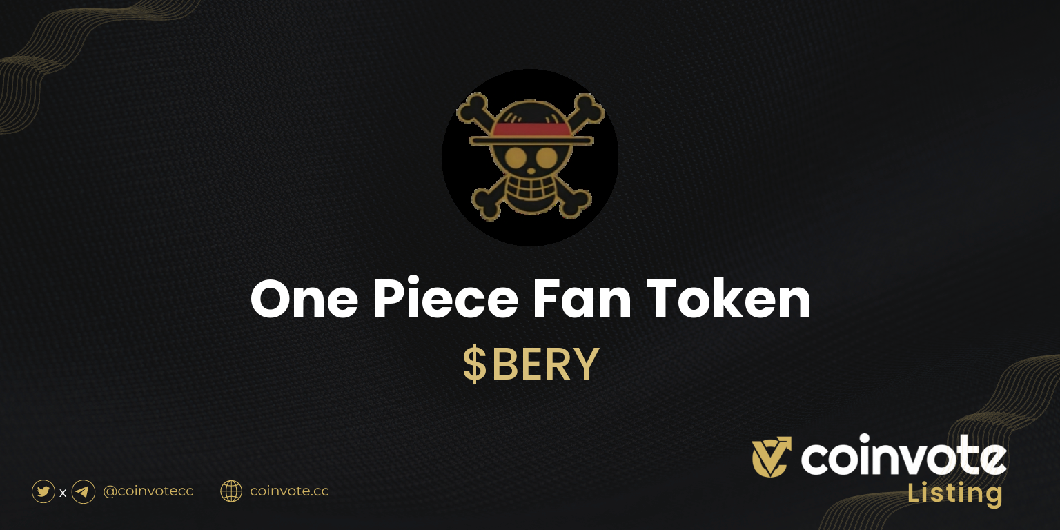 One Piece Fan Token (BERY, 0 Votes): Live Chart, Latest News, and ...