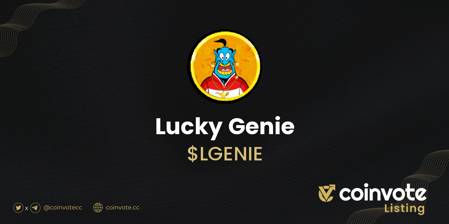 Lucky Genie (LGENIE, 0 Votes): Live Chart, Latest News, and Community ...
