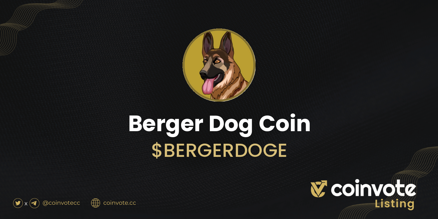 Berger Dog Coin (BERGERDOGE, 0 Votes): Live Chart, Latest News, and ...