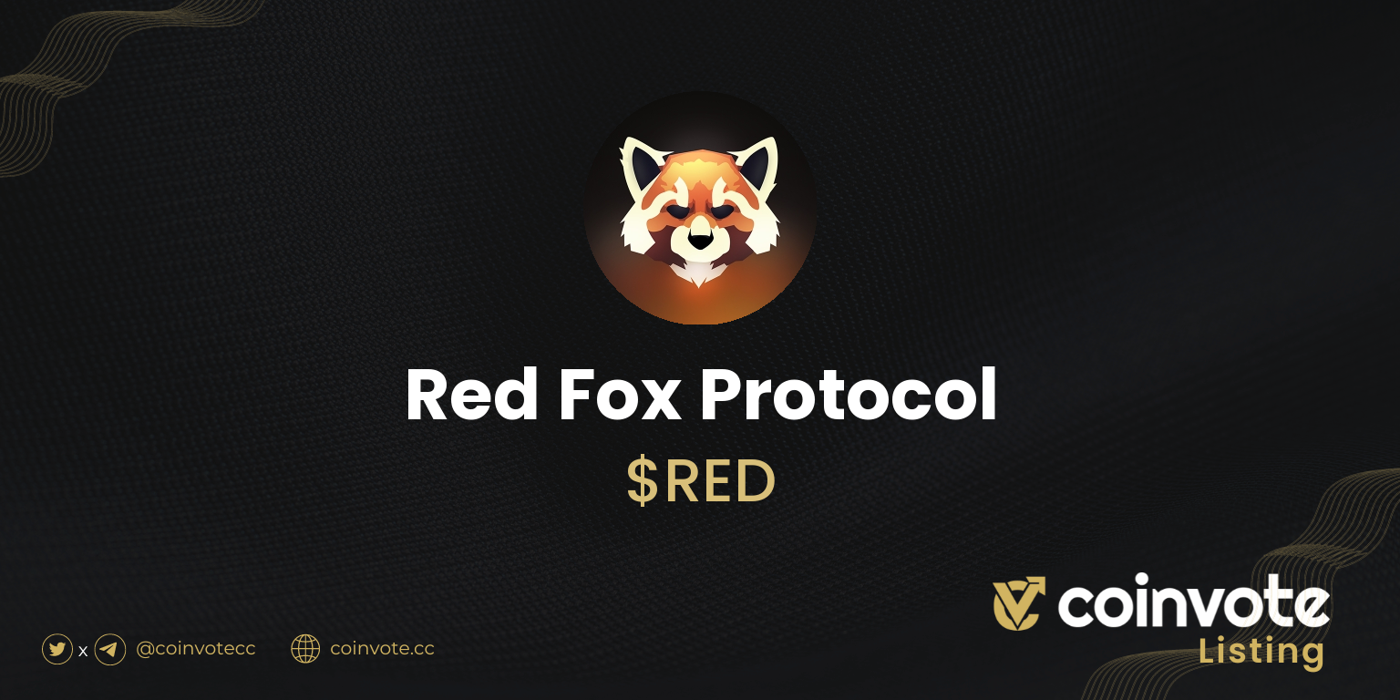 Red Fox Protocol (RED, 0 Votes): Live Chart, Latest News, and Community ...