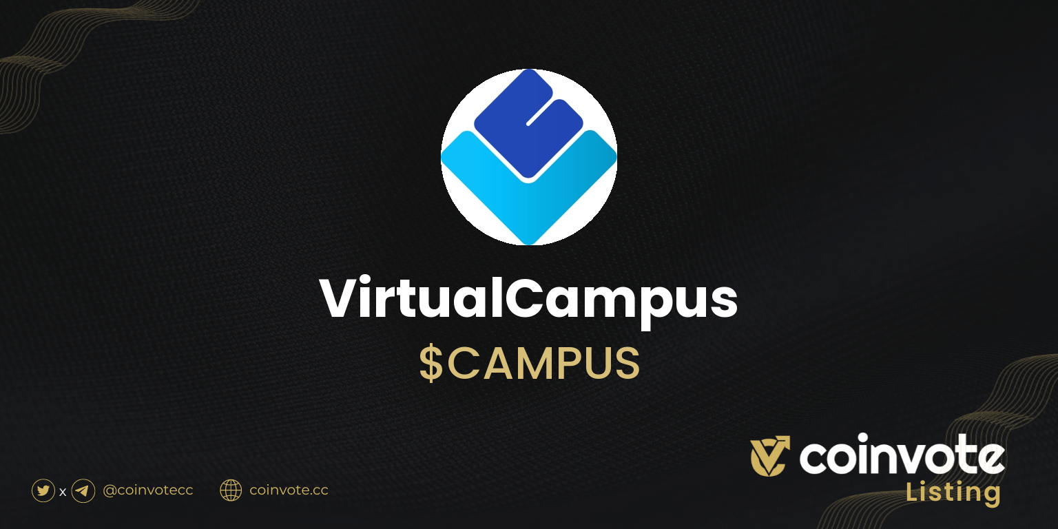 VirtualCampus (CAMPUS) price today, chart, market cap & news | Coinvote