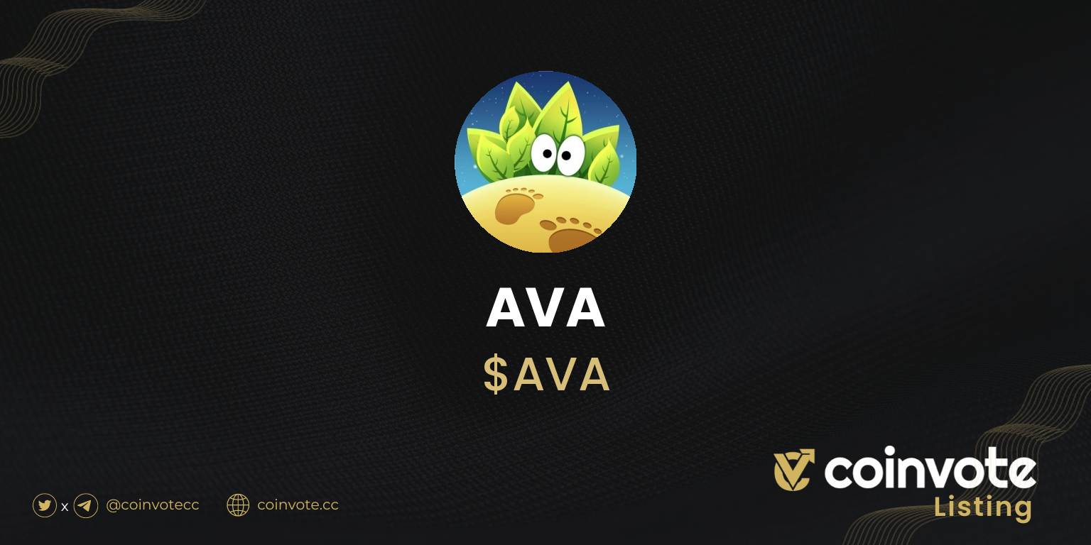 AVA (AVA, 0 Votes): Live Chart, Latest News, and Community Votes | Coinvote