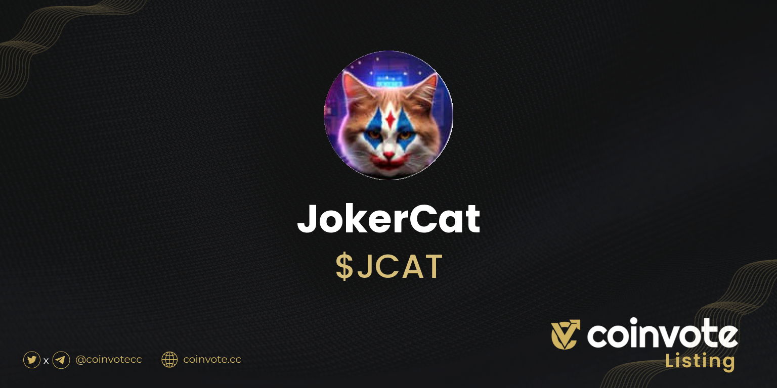 JokerCat (JCAT, 2,428 Votes): Live Chart, Latest News, and Community ...