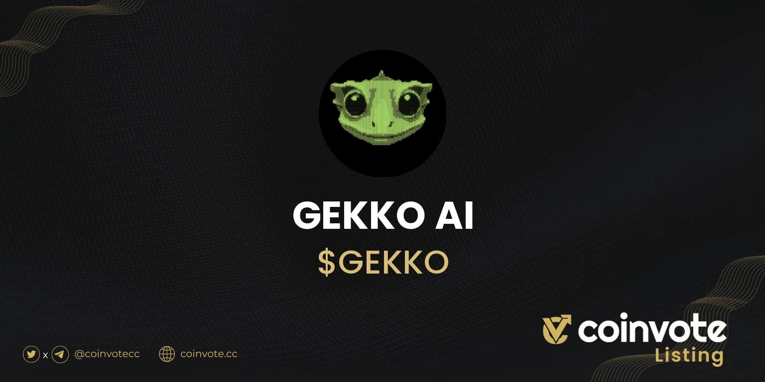 GEKKO AI (GEKKO, 0 Votes): Live Chart, Latest News, and Community Votes ...