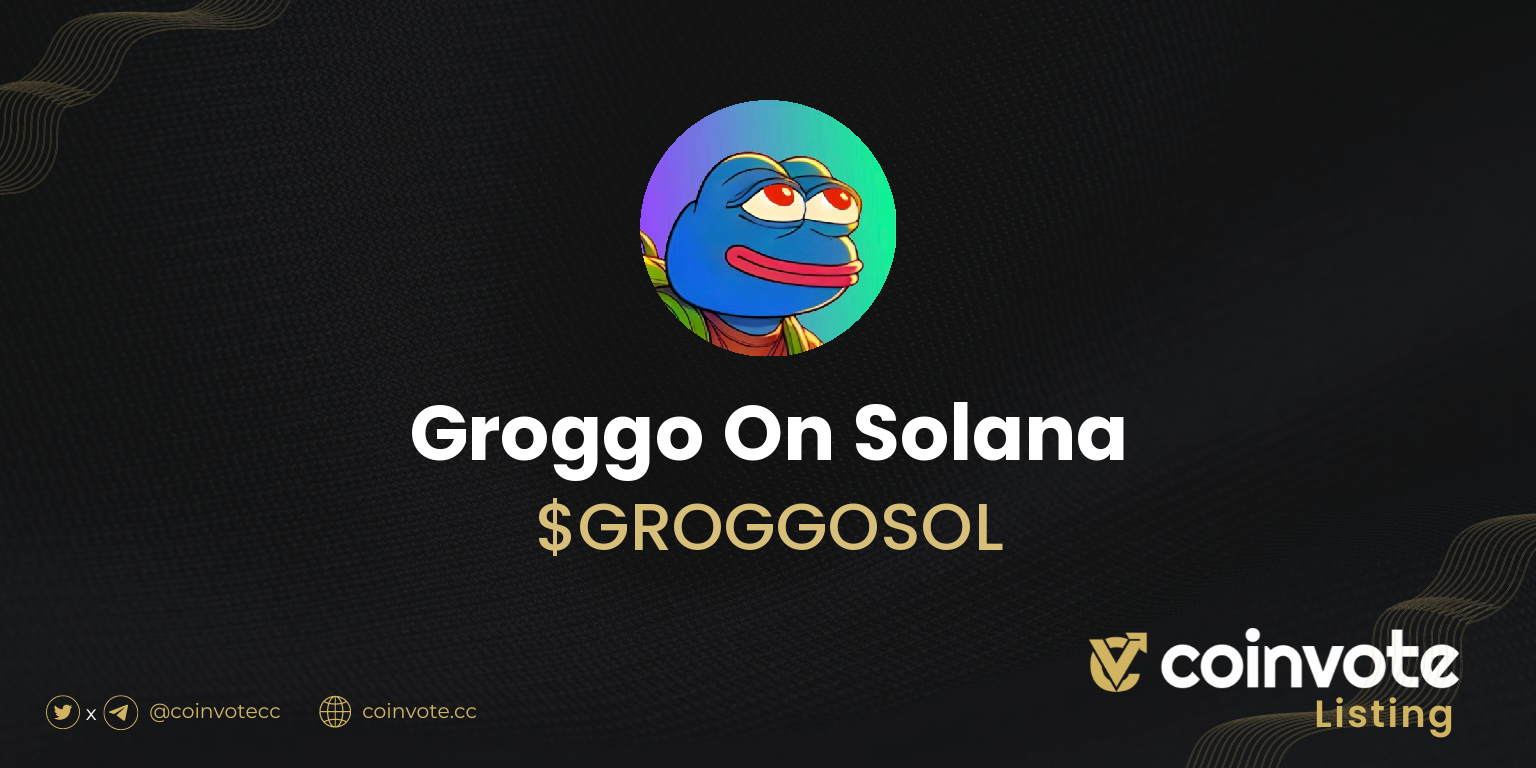 Groggo On Solana (GROGGOSOL, 0 Votes): Live Chart, Latest News, and ...