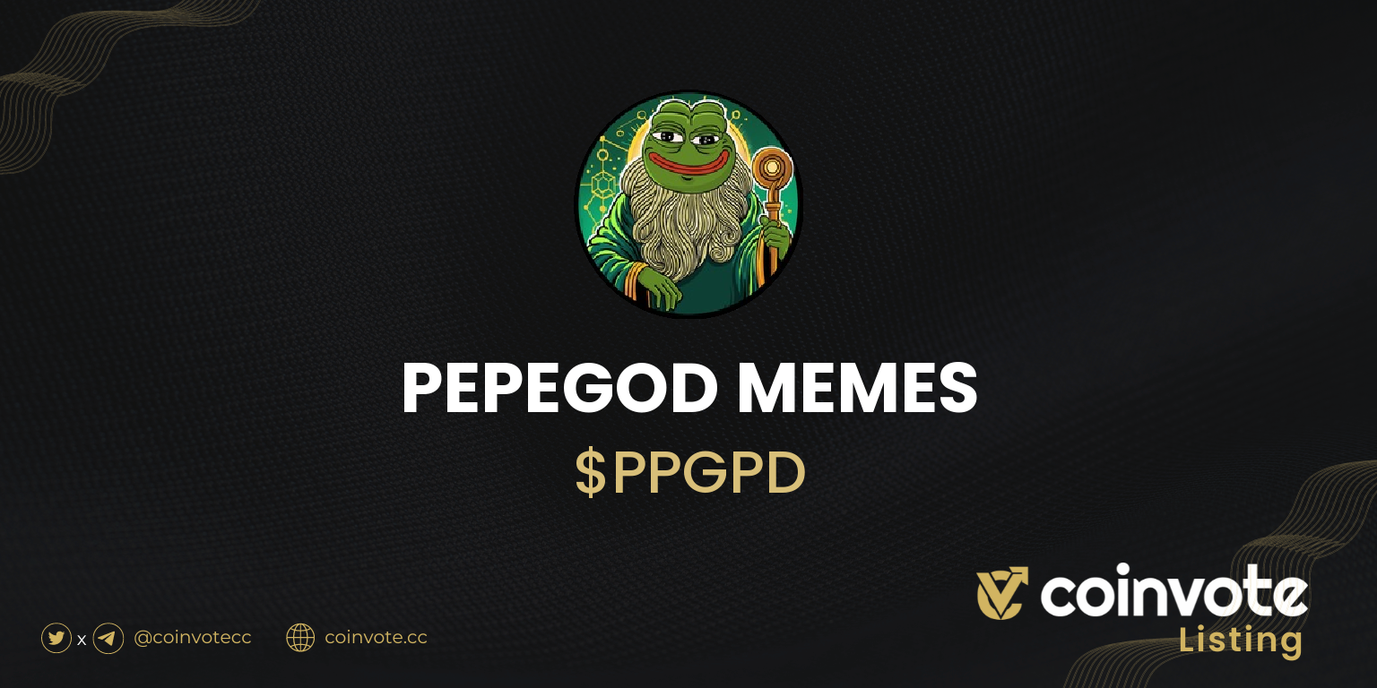 PEPEGOD MEMES (PPGPD, 0 Votes): Live Chart, Latest News, and Community ...