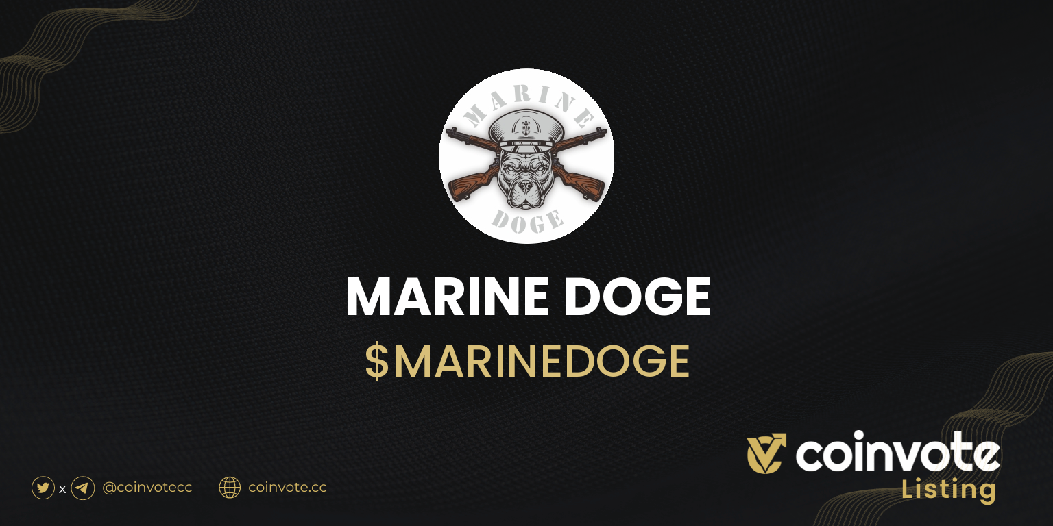 MARINE DOGE (MARINEDOGE, 0 Votes): Live Chart, Latest News, and ...