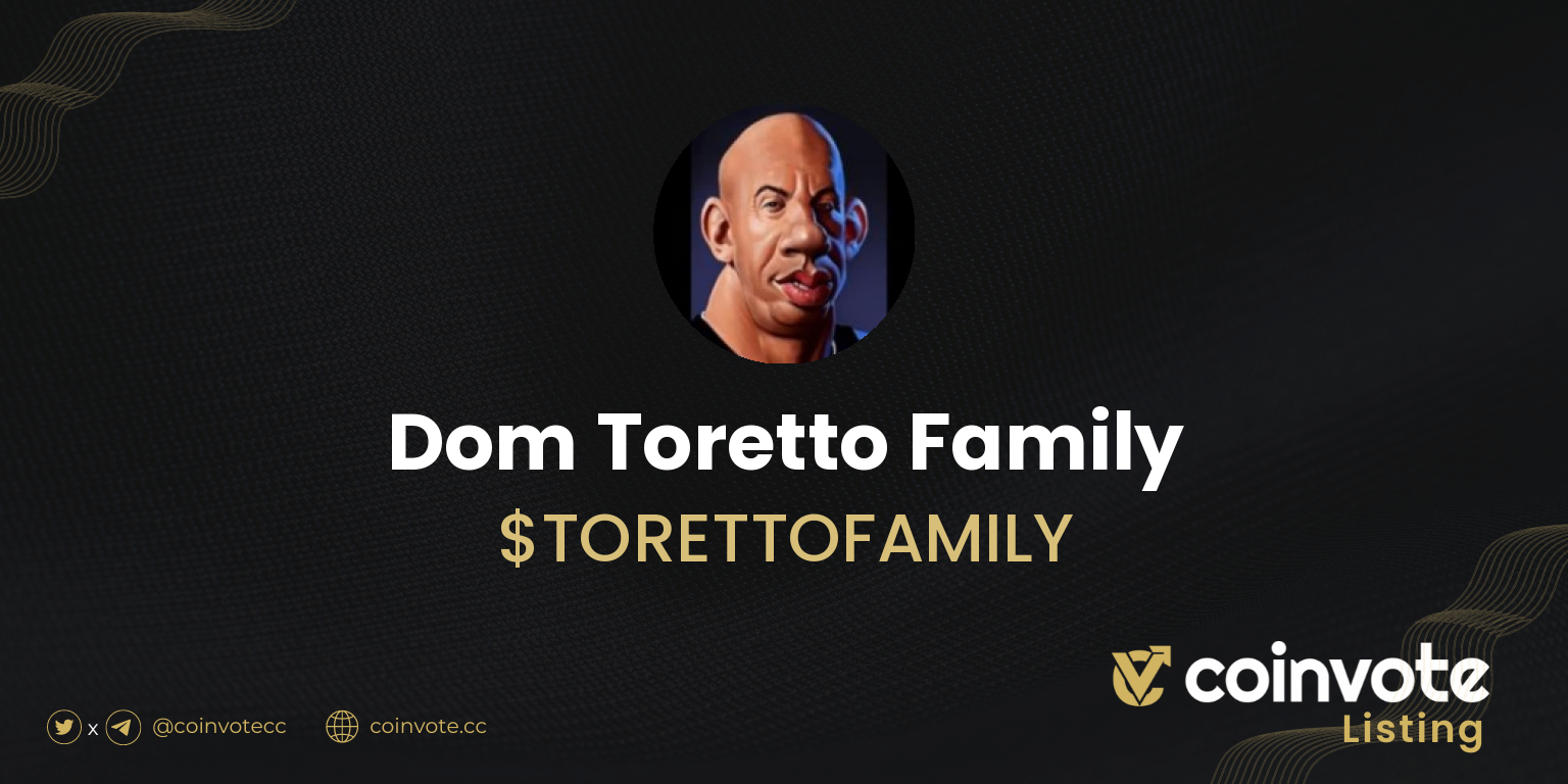 Dom Toretto Family (TORETTOFAMILY, 0 Votes): Live Chart, Latest News ...